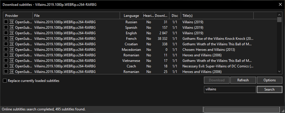Download Subtitles empty space · Issue #181 · clsid2/mpc-hc · GitHub