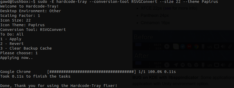Help with tray icons and other stuff · Issue #1298 ...