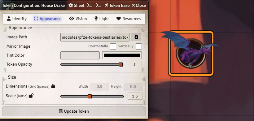 [Bug]: House Drake Scaling · Issue #245 · foundryvtt/foundryvtt-premium ...