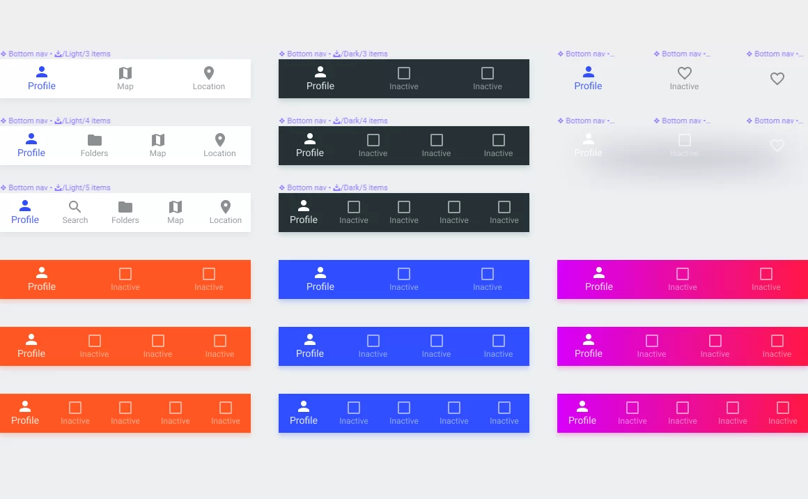 [BUG] SfBottomNavigation - adjust the same wrapper size for the items · Issue #1551 ...