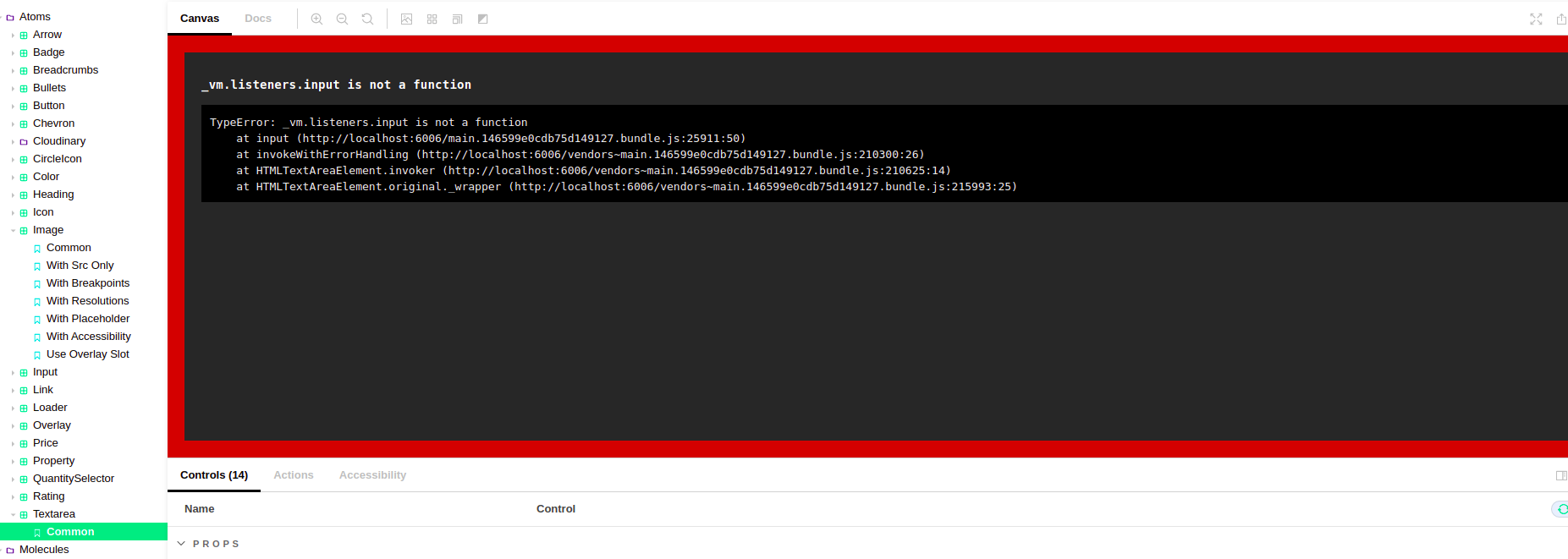 [BUG] error in SfTextarea story · Issue #1619 · vuestorefront/storefront-ui · GitHub