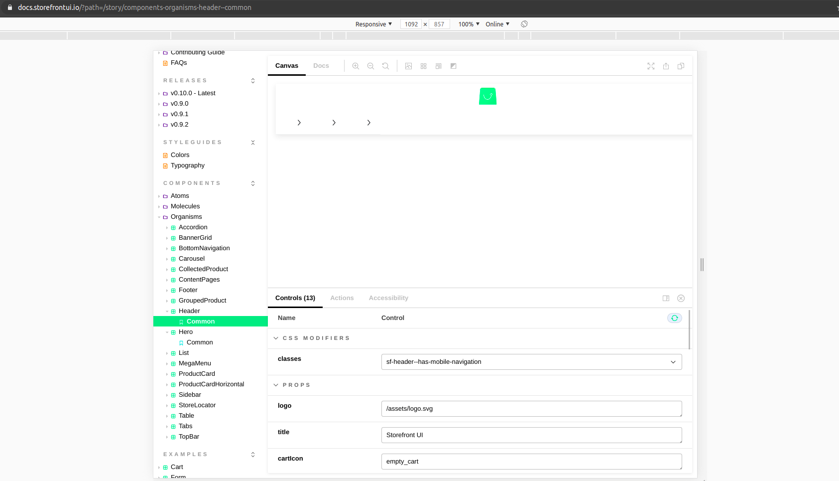 [BUG] SfHeader mobile navigation broken view · Issue #1635 · vuestorefront/storefront-ui · GitHub