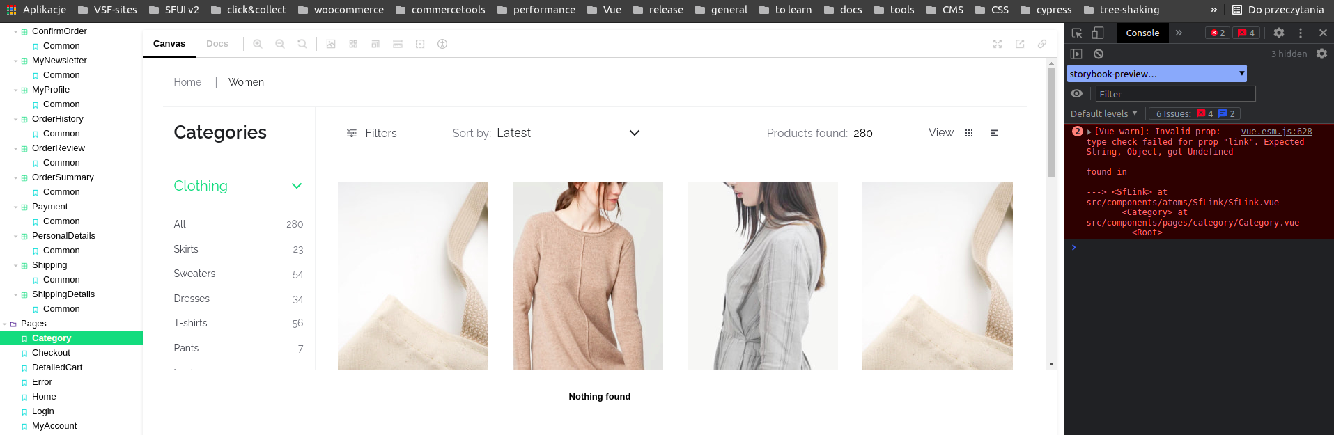 [BUG] Get rid of storybook issues · Issue #2212 · vuestorefront/storefront-ui · GitHub