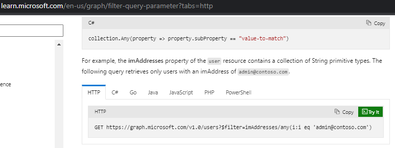 Filter userName (issuerAssignedId) with 5.x for Azure B2C tenant · Issue #1914 · microsoftgraph ...