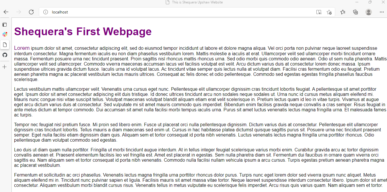 GitHub - Shequera/firstwebsite