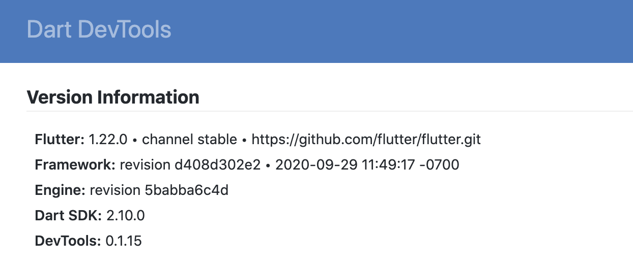 How can I update my devtools? · Issue #2512 · flutter/devtools · GitHub