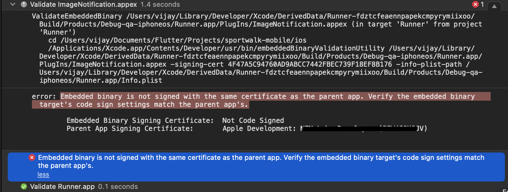 🐛 [firebase Messaging] Getting Undefined Symbol Objc Class