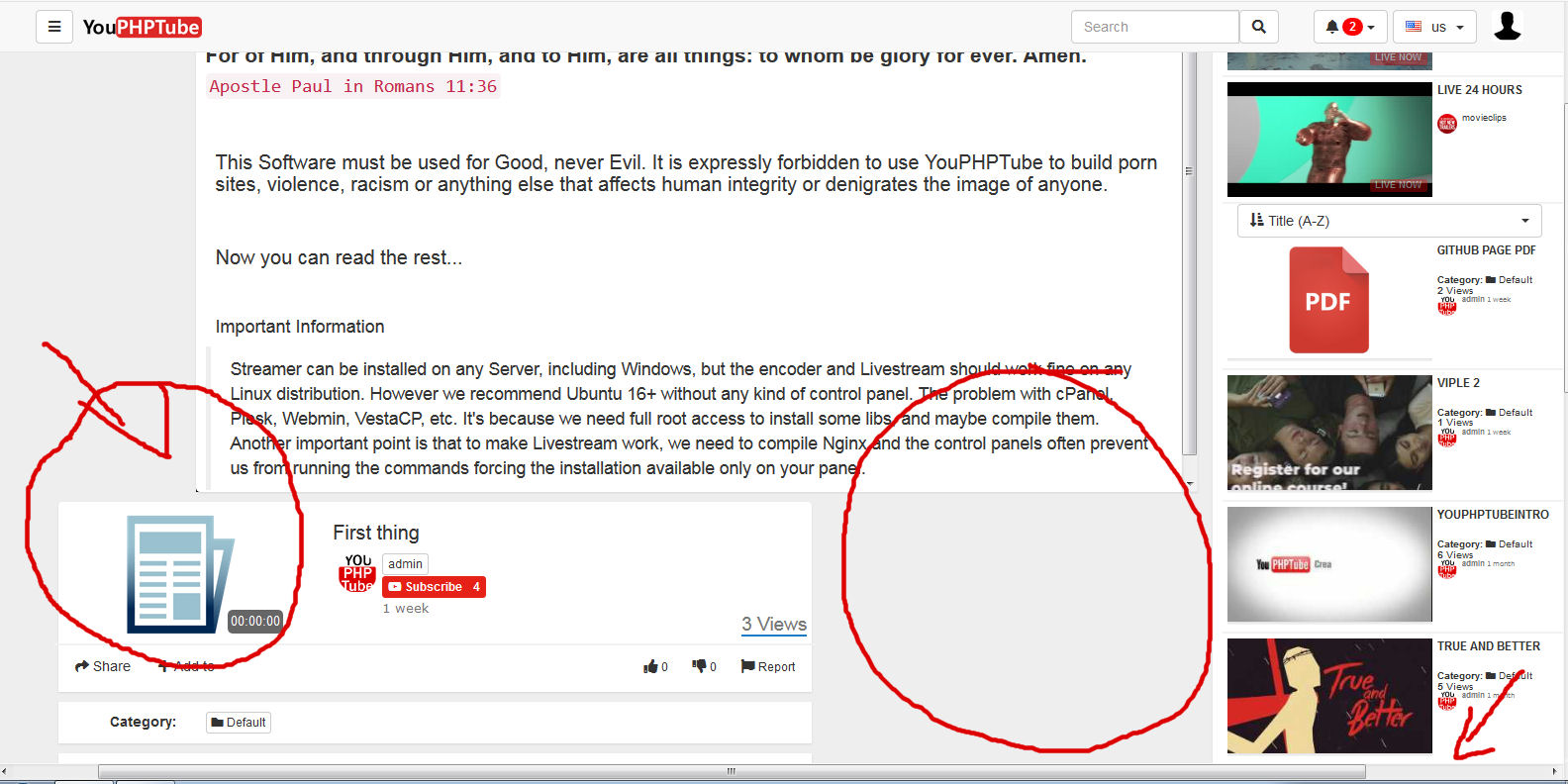 Article plugin · Issue #1990 · WWBN/AVideo · GitHub