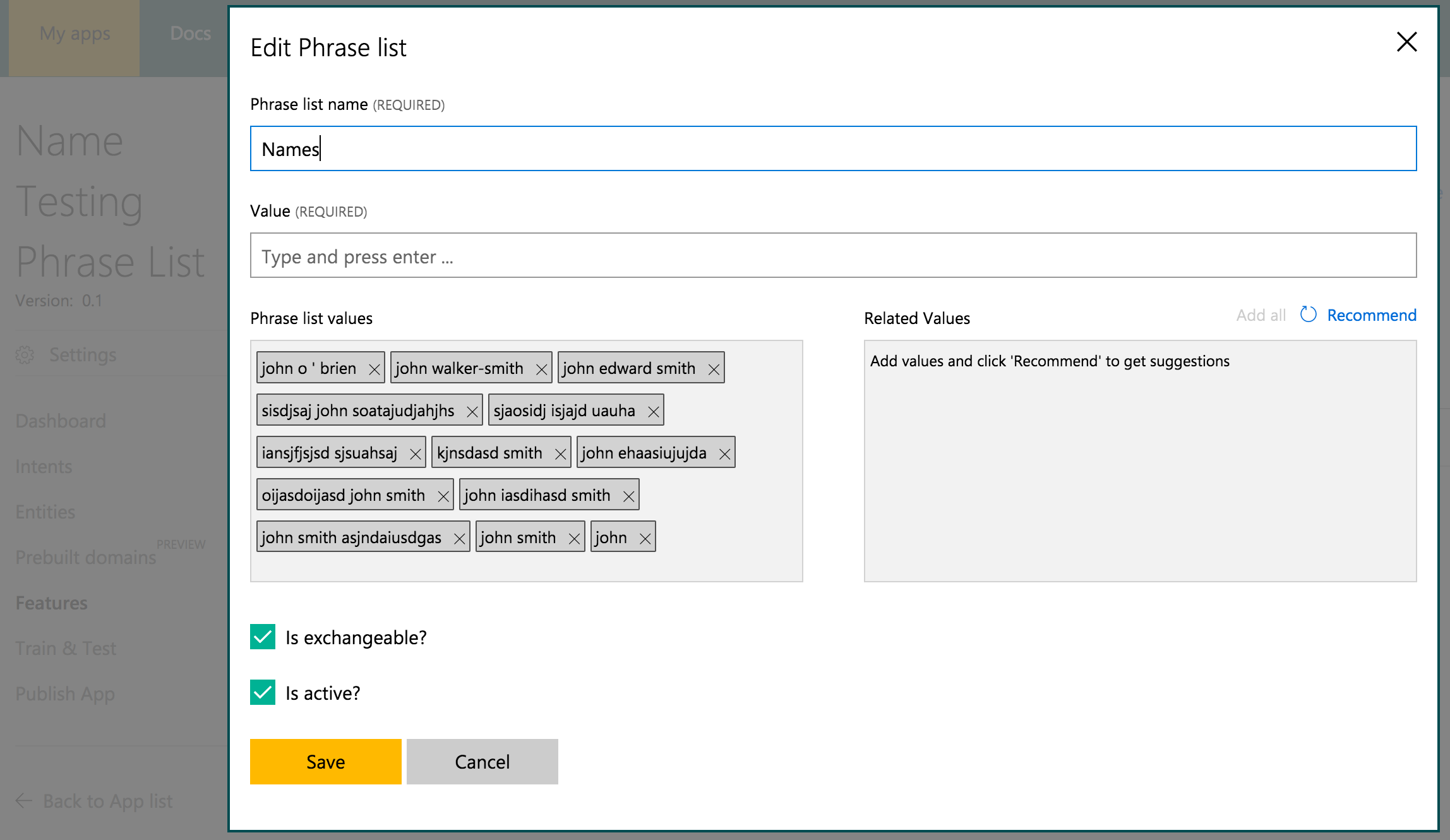 [LUIS] Phrase lists not working as expected · Issue #3578 · microsoft/botframework-sdk · GitHub