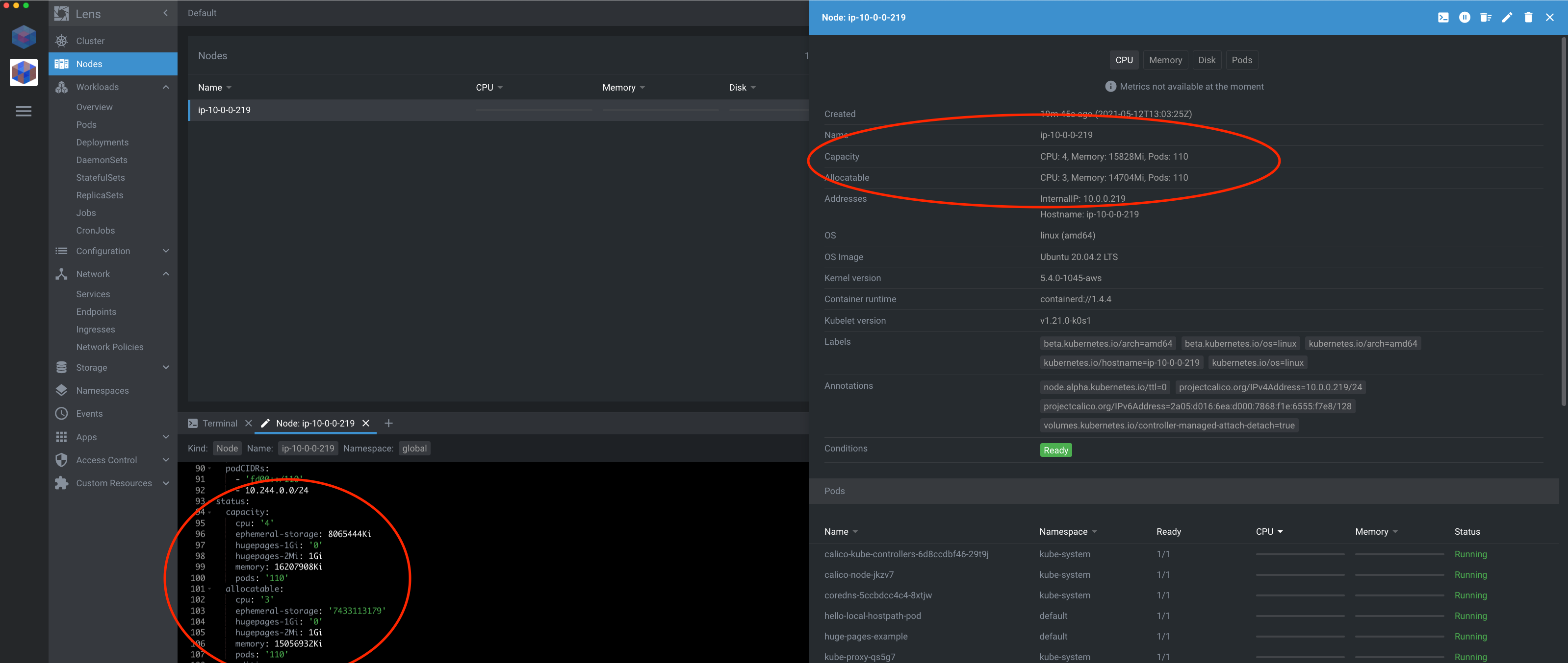 Show ALL node resources in node view · Issue #2762 · lensapp/lens · GitHub