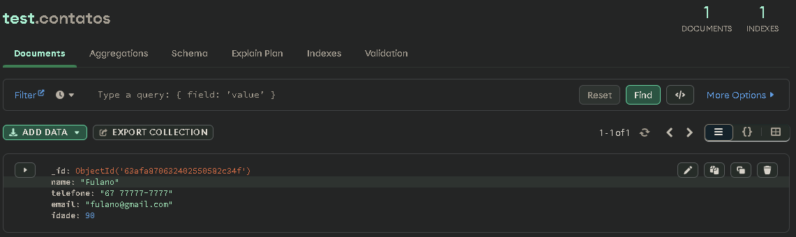 GitHub - tmielnik/teste_pymongo: Exemplo de CRUD no mongodb com a ...