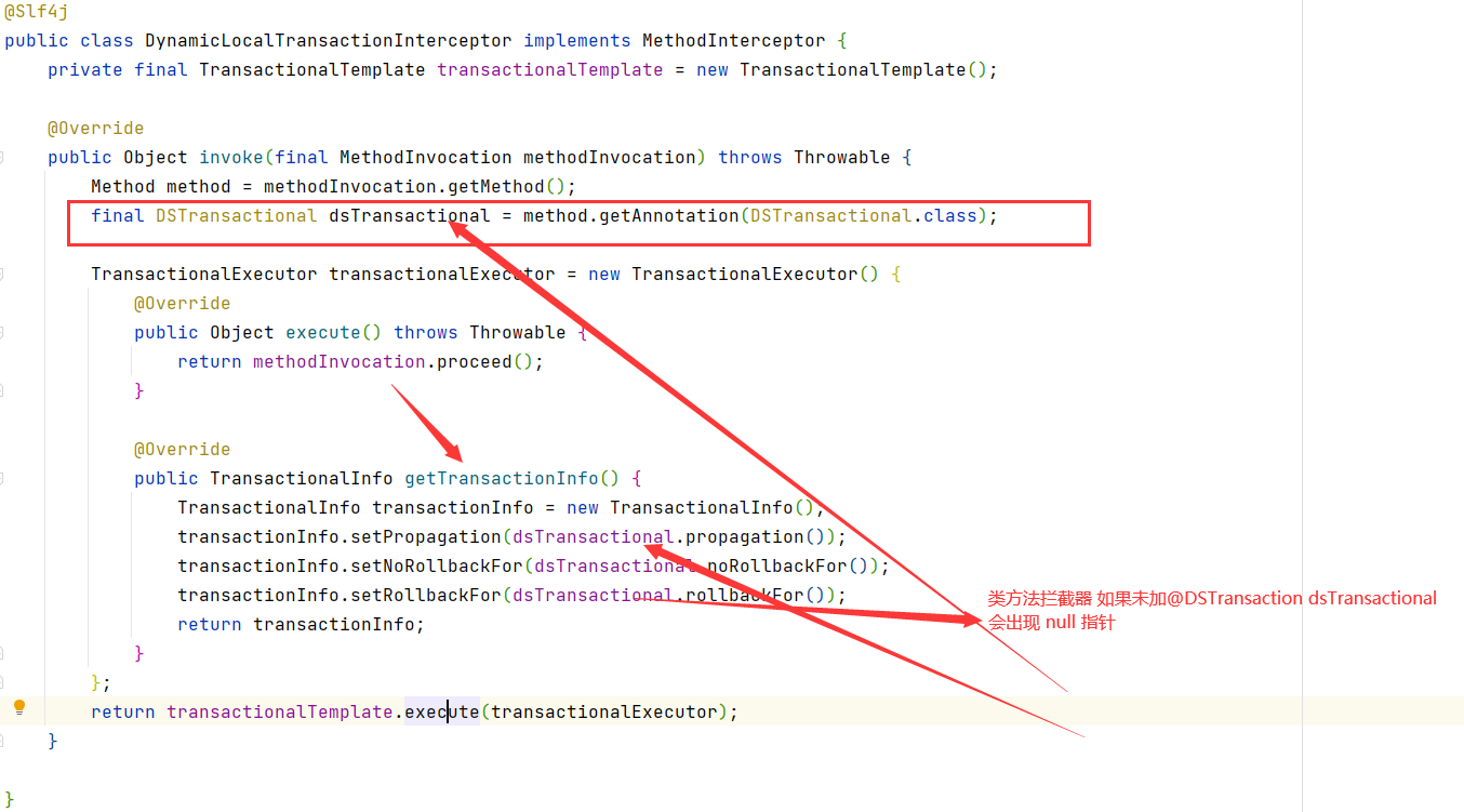 DSTransactional 注解拦截器 bug · Issue #542 · baomidou/dynamic-datasource · GitHub
