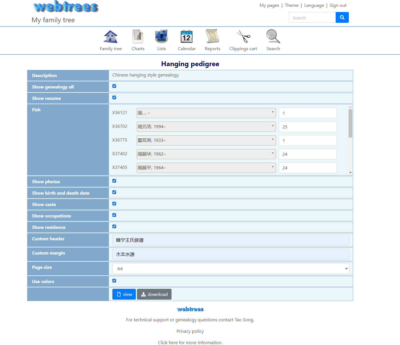 GitHub - IsleVision/Chinese-genealogy-webtrees-plugin