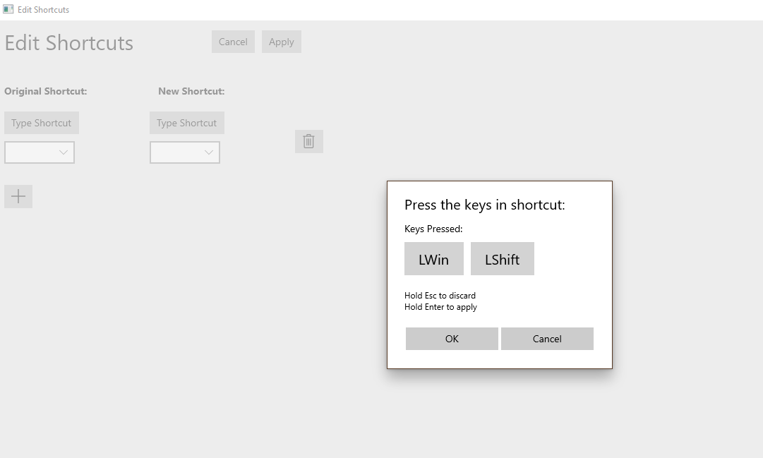[KBM] - UI: Edit Shortcuts and Edit Keyboard in Keyboard Manager do not have fluent Corner Radii ...