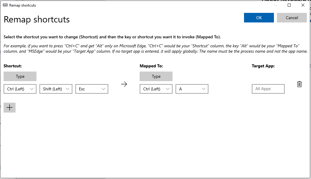 Please Could You Add A Feature To Add Remappings With Multiple Modifier Keys Eg Ctrlshift