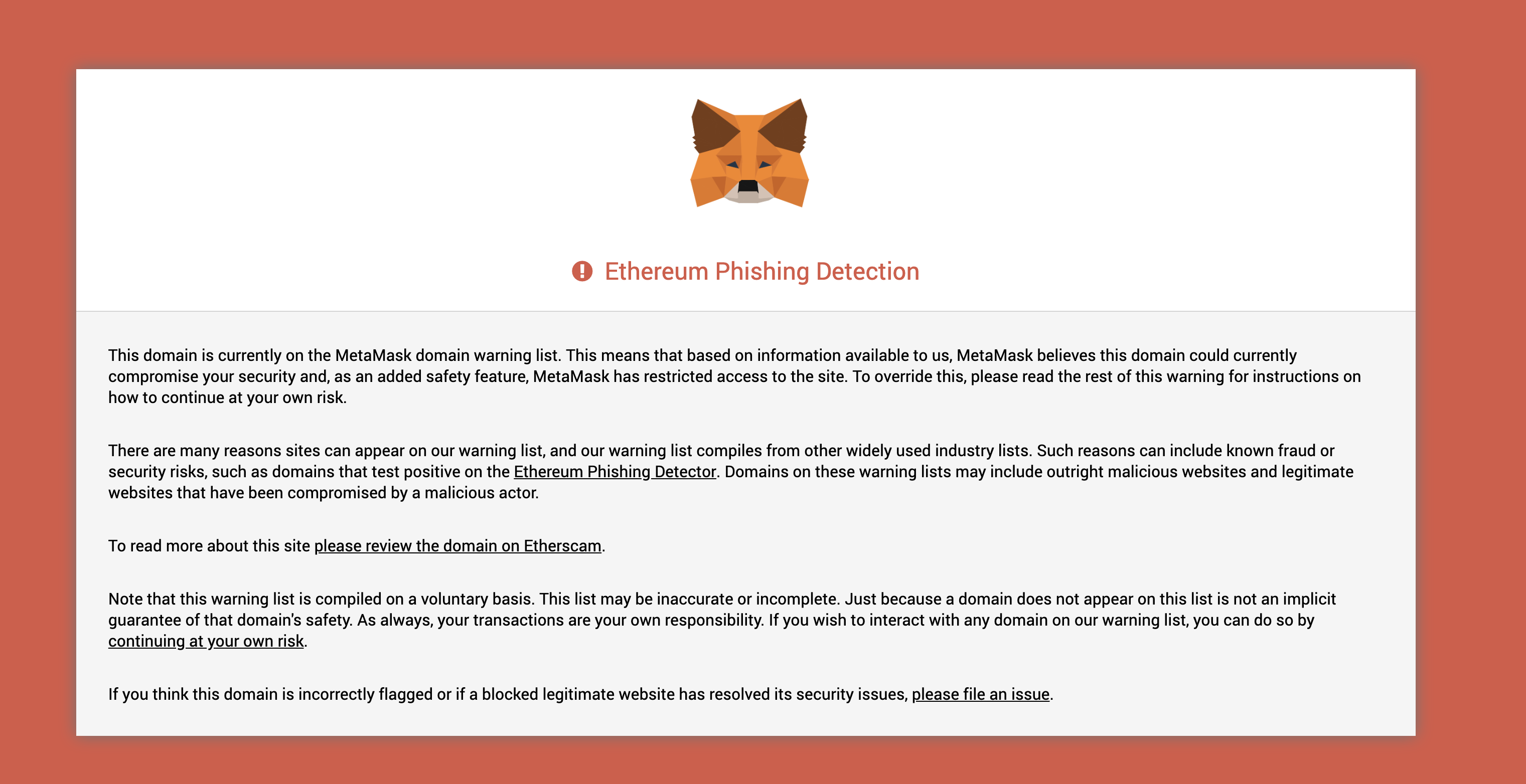 eth-phishing-detect for privatex.io · Issue #3301 · MetaMask/eth-phishing-detect · GitHub
