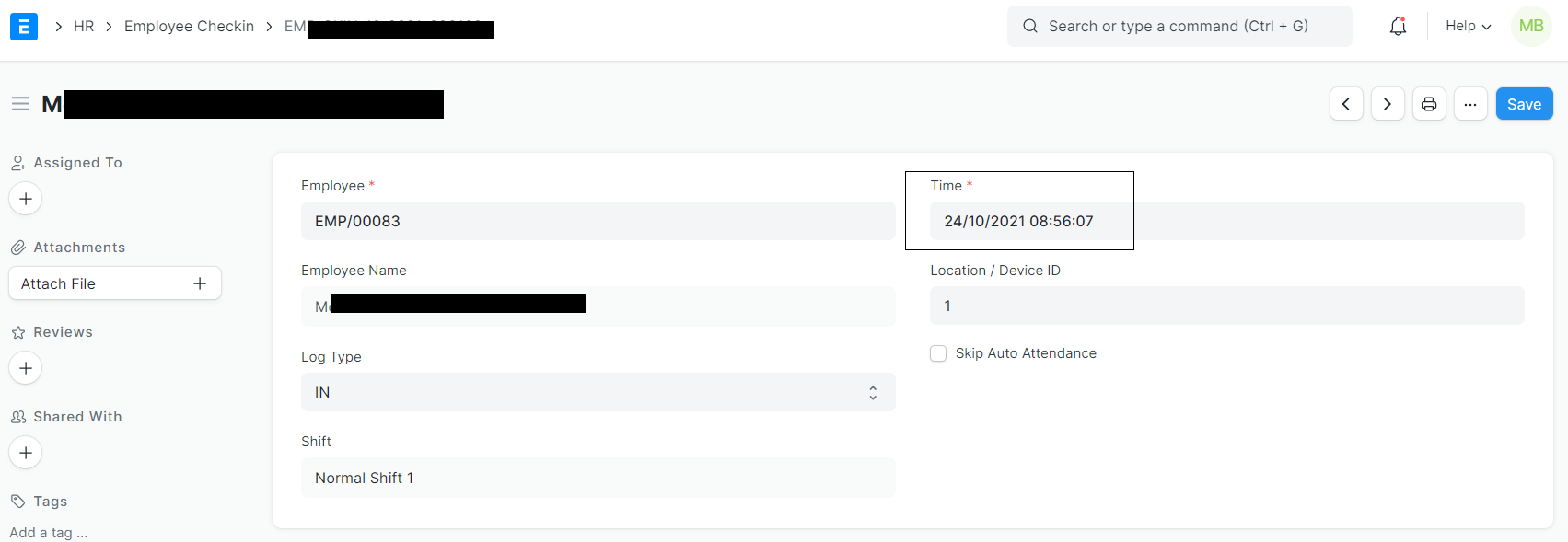 Condition Code on Datetime field type · Issue #28073 · frappe/erpnext · GitHub