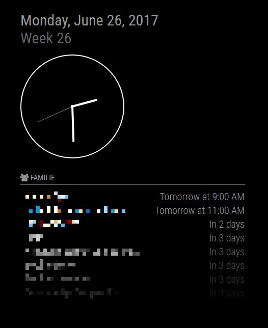 Issue: Alignment of weekday is incorrect when displaying analog clock and calendar · Issue #927 ...