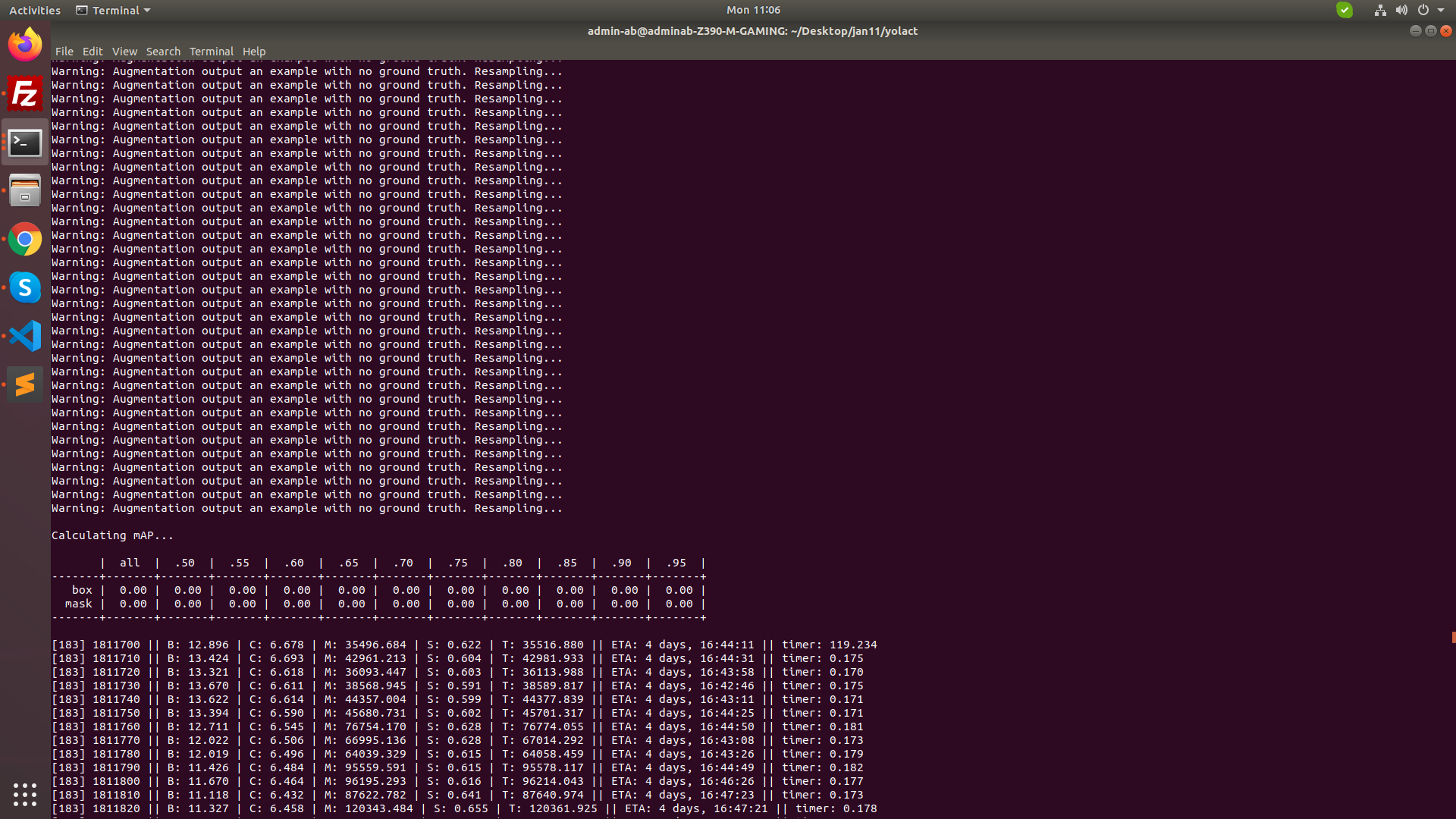 mAP Calculation results 0 · Issue #328 · dbolya/yolact · GitHub