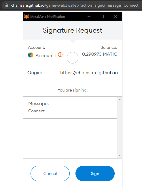 Web3Wallet.Sign does not appear to respect currently selected account in Metamask · Issue #152 ...