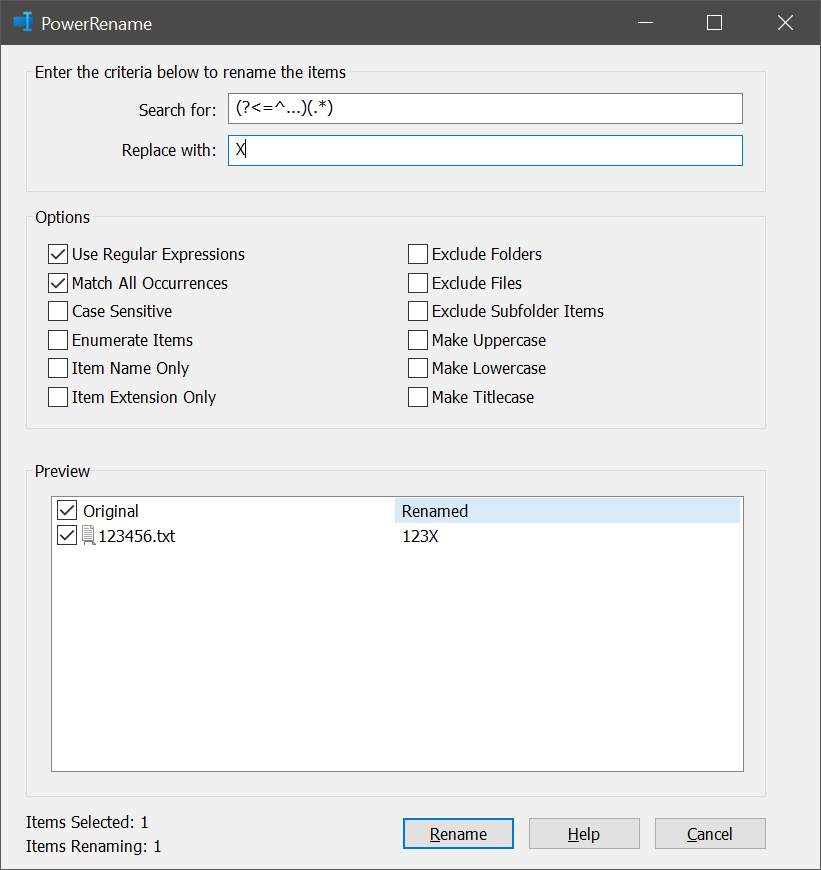 Powerrename Regular Expression Not Working Positive Lookbehind · Issue 8464 · Microsoft 