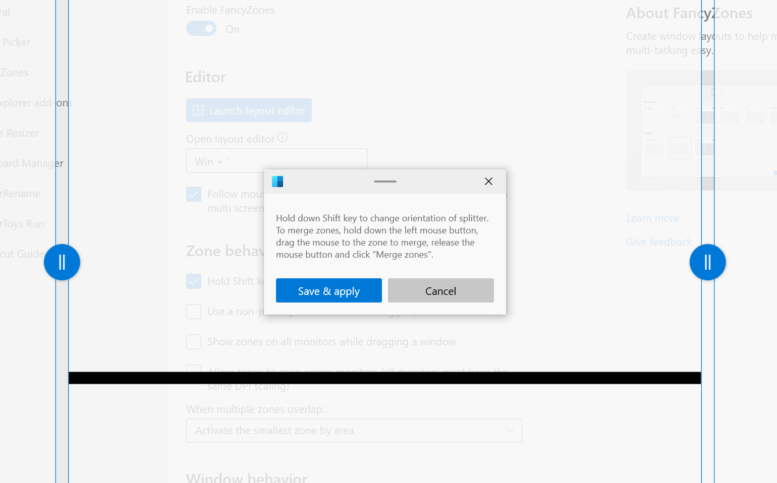 [FZ Editor] UI splitter tool doesn't pick the accent color [difficult to reproduce] · Issue ...