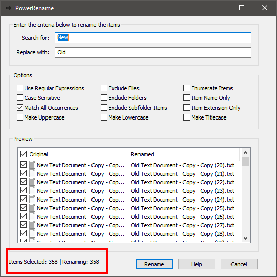 Increase the maximum number of items that can be renamed · Issue #5771 ...