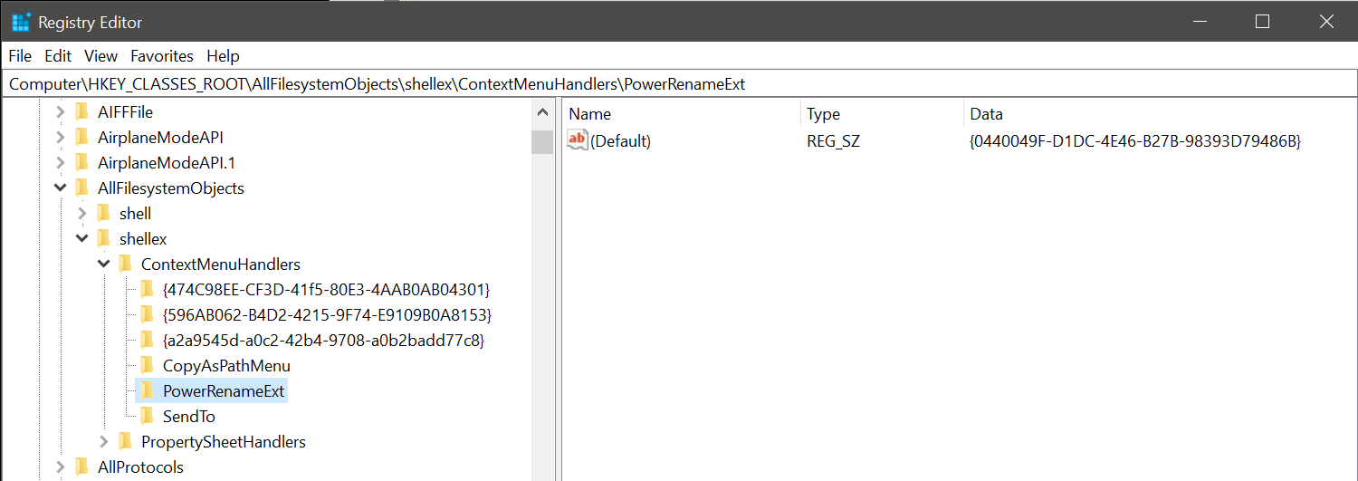 PowerRename option not appearing in the right-click menu · Issue #7398 ...