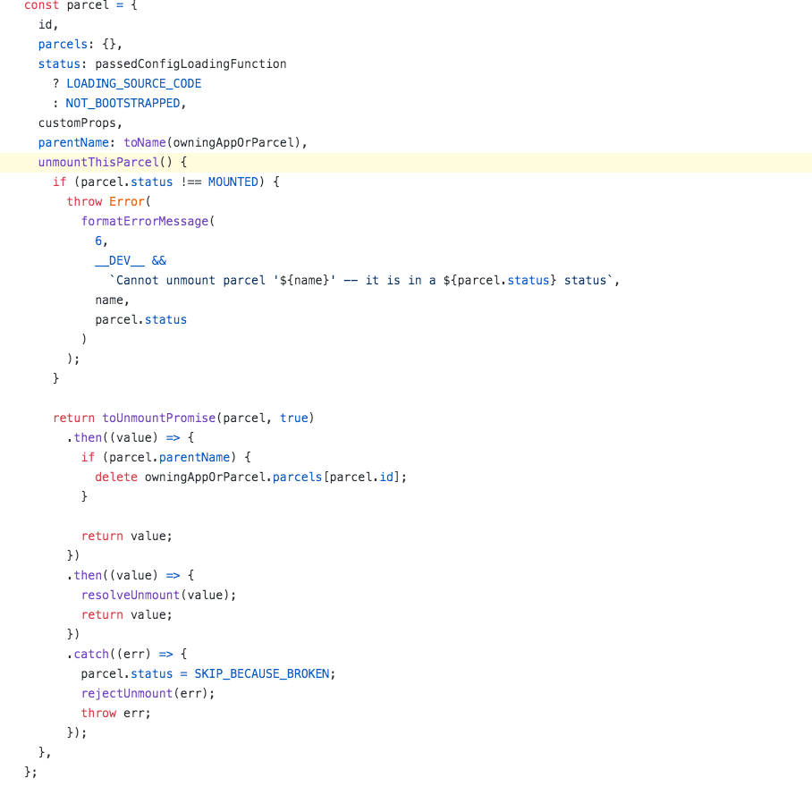 Not in mouted state parcel unmont reports an error · Issue #642 ...