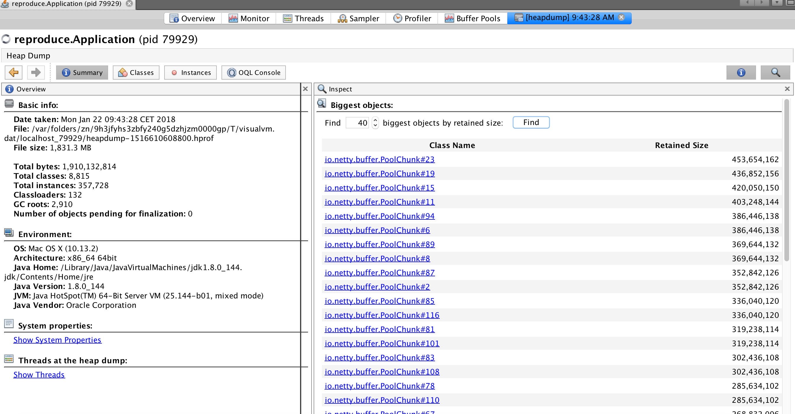 Outofmemoryerror Memory Leak With Example Project Reproduce Scenario · Issue 171 · Spring