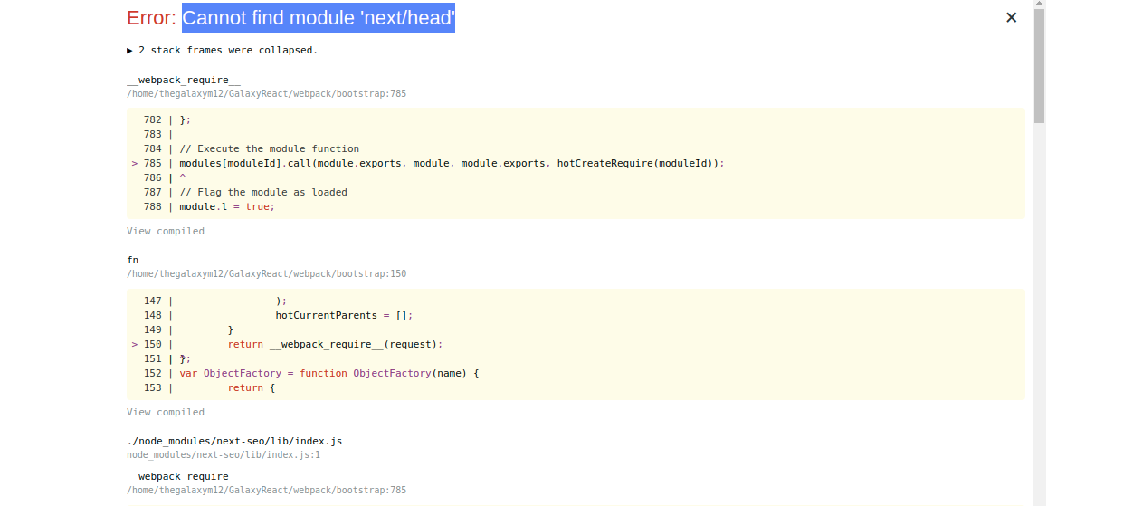Cannot find module 'next/head' · Issue #320 · garmeeh/next-seo · GitHub
