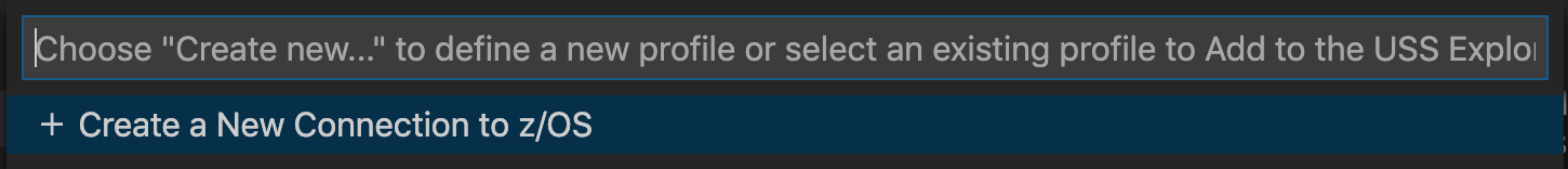 Create Profile: Skip the create new step when there are no profiles to list · Issue #417 · zowe ...