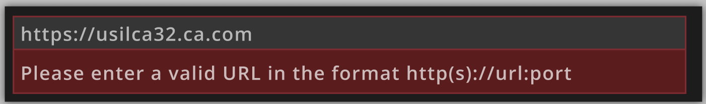 The valid URL error message could include what is a valid URL · Issue ...