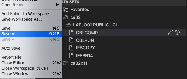Allow a user to designate where to store datasets on local machine ...