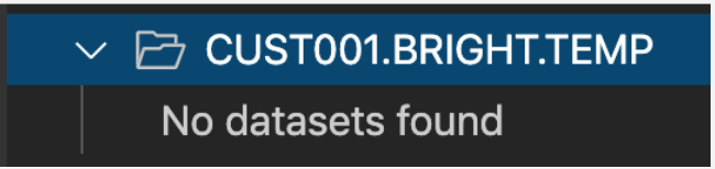 Change label from No datasets found to No members found · Issue #872 · zowe/zowe-explorer-vscode ...