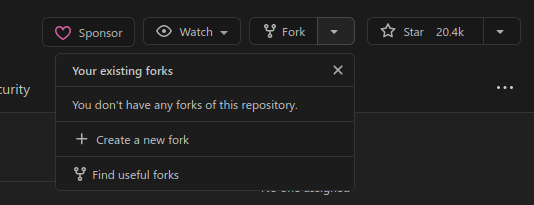 `useful-forks` Add button to "fork" dropdown · Issue #6368 · refined-github/refined-github · GitHub