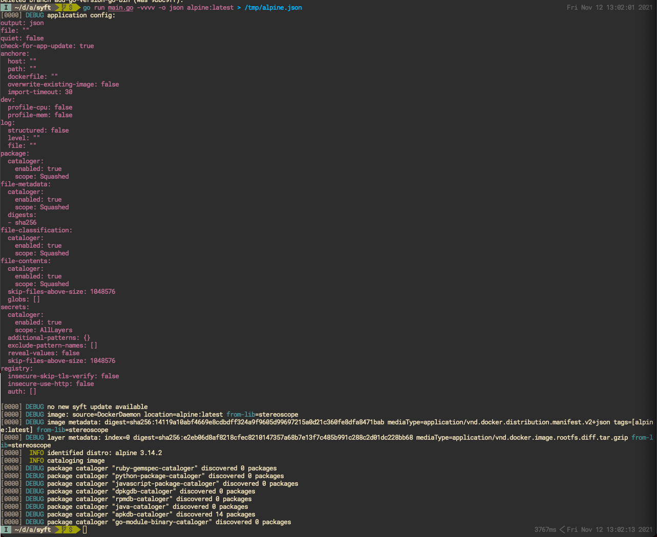commandConn warnings when using remote Docker instance · Issue #398 · anchore/syft · GitHub