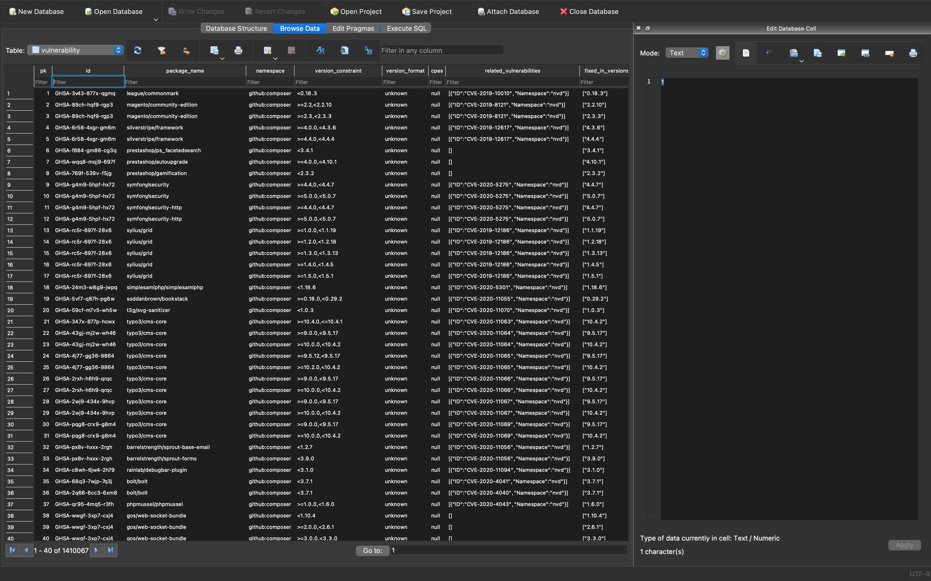 Request vulnerability data by a single cpe string · Issue #757 · anchore/grype · GitHub