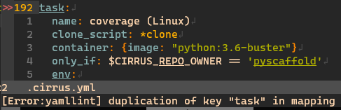 Possibly misleading "issues found when parsing configuration"/recommendation messages · Issue ...