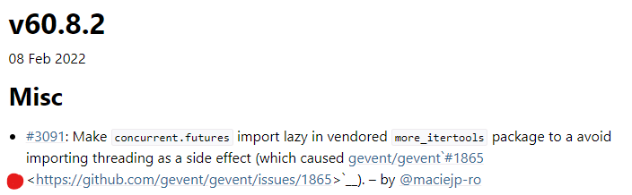 [Docs] Fix incorrectly displayed links in CHANGELOG by abravalheri · Pull Request #3124 · pypa ...