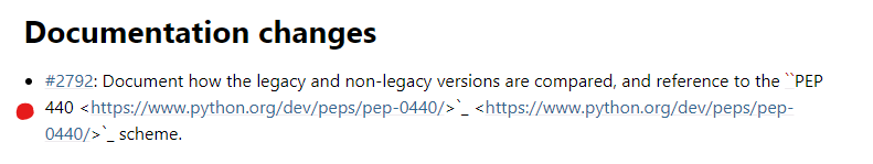 [Docs] Fix incorrectly displayed links in CHANGELOG by abravalheri · Pull Request #3124 · pypa ...