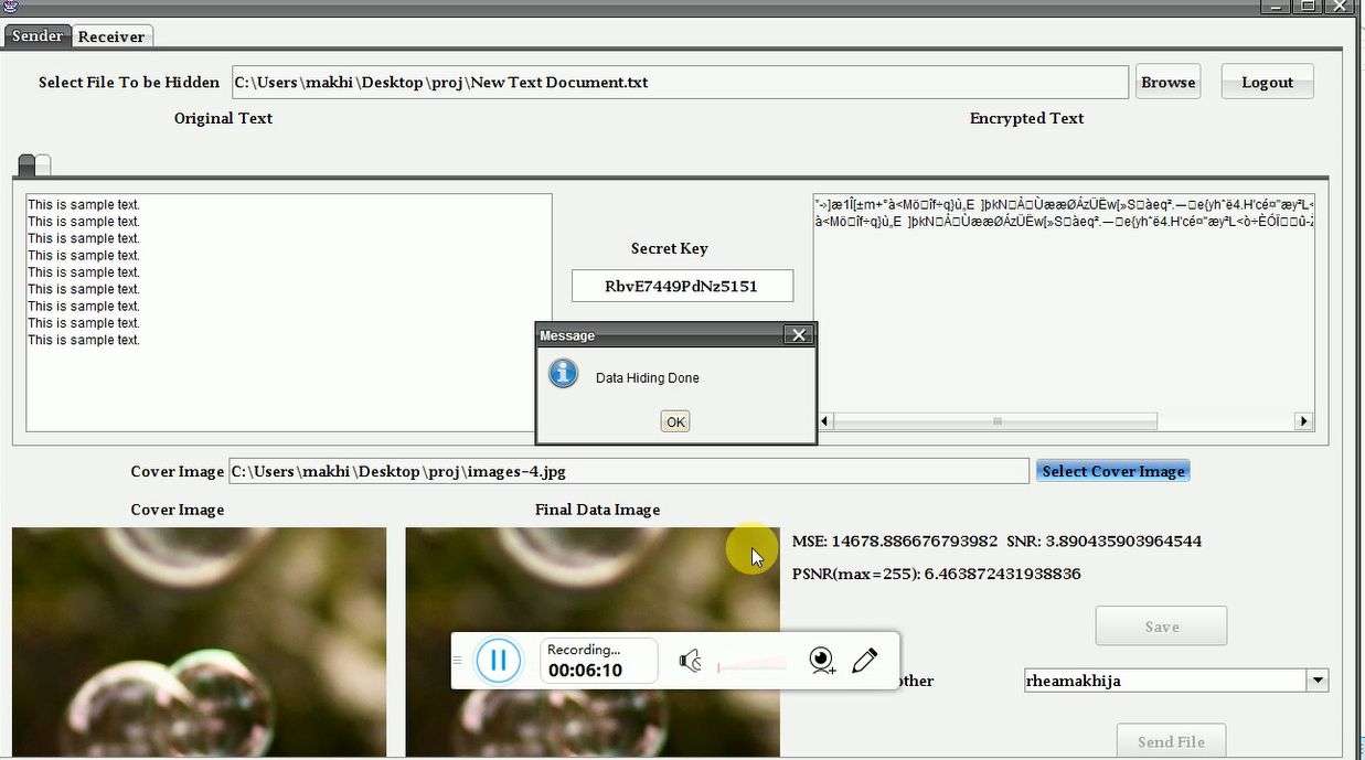 GitHub - nehagaikwad1108/Multilevel-Security-System-Using-Steganography ...
