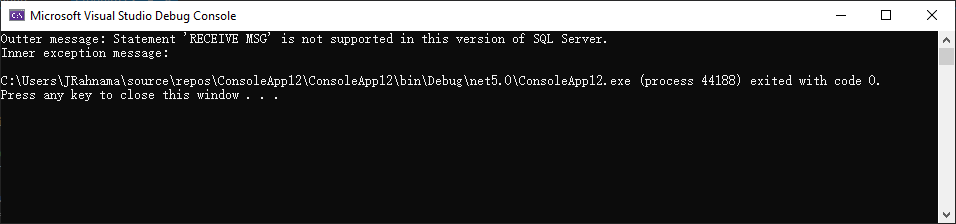 Sqldependency Start Throws Nre Against Azure Sql Database · Issue 1264 · Dotnet Sqlclient · Github