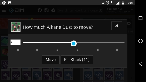 Transfer - Mobile landscape drag & hold error - Split Items · Issue ...