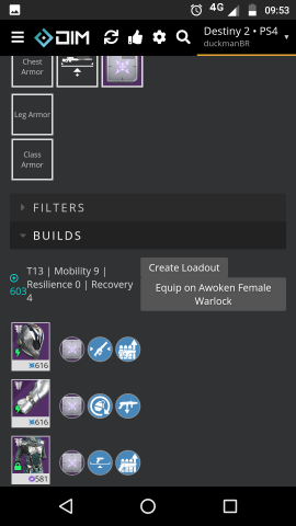 Loadout Builder filtering wrong items · Issue #3468 · DestinyItemManager/DIM · GitHub