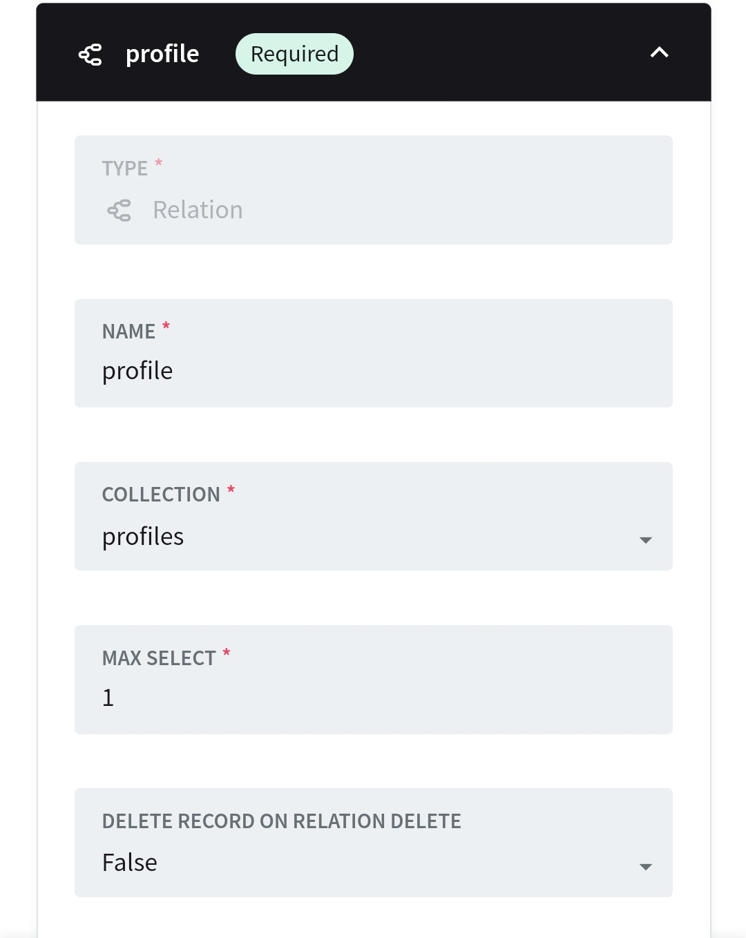 Bug report: user profile not appearing in profile relationship dropdown ...