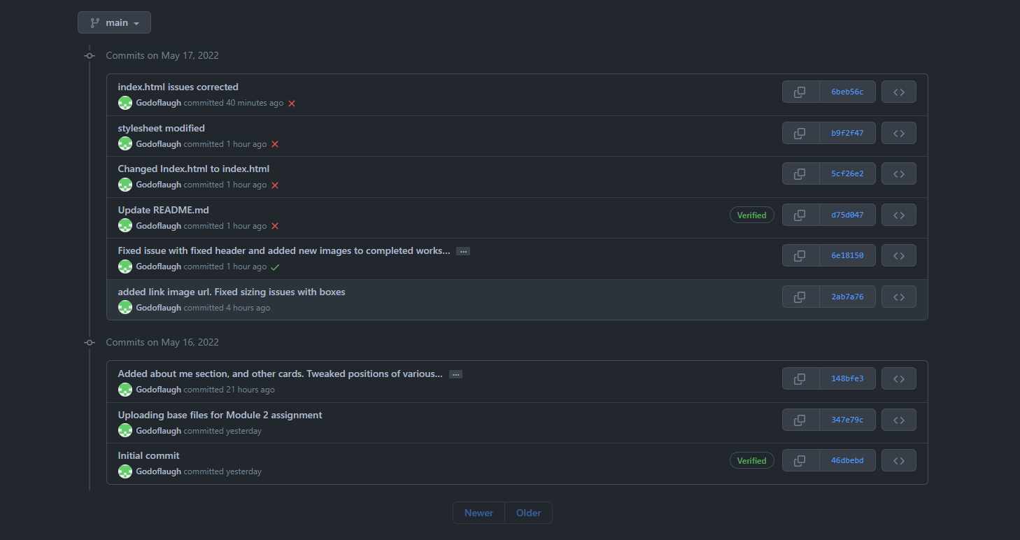 GitHub - Godoflaugh/1st-Portfolio