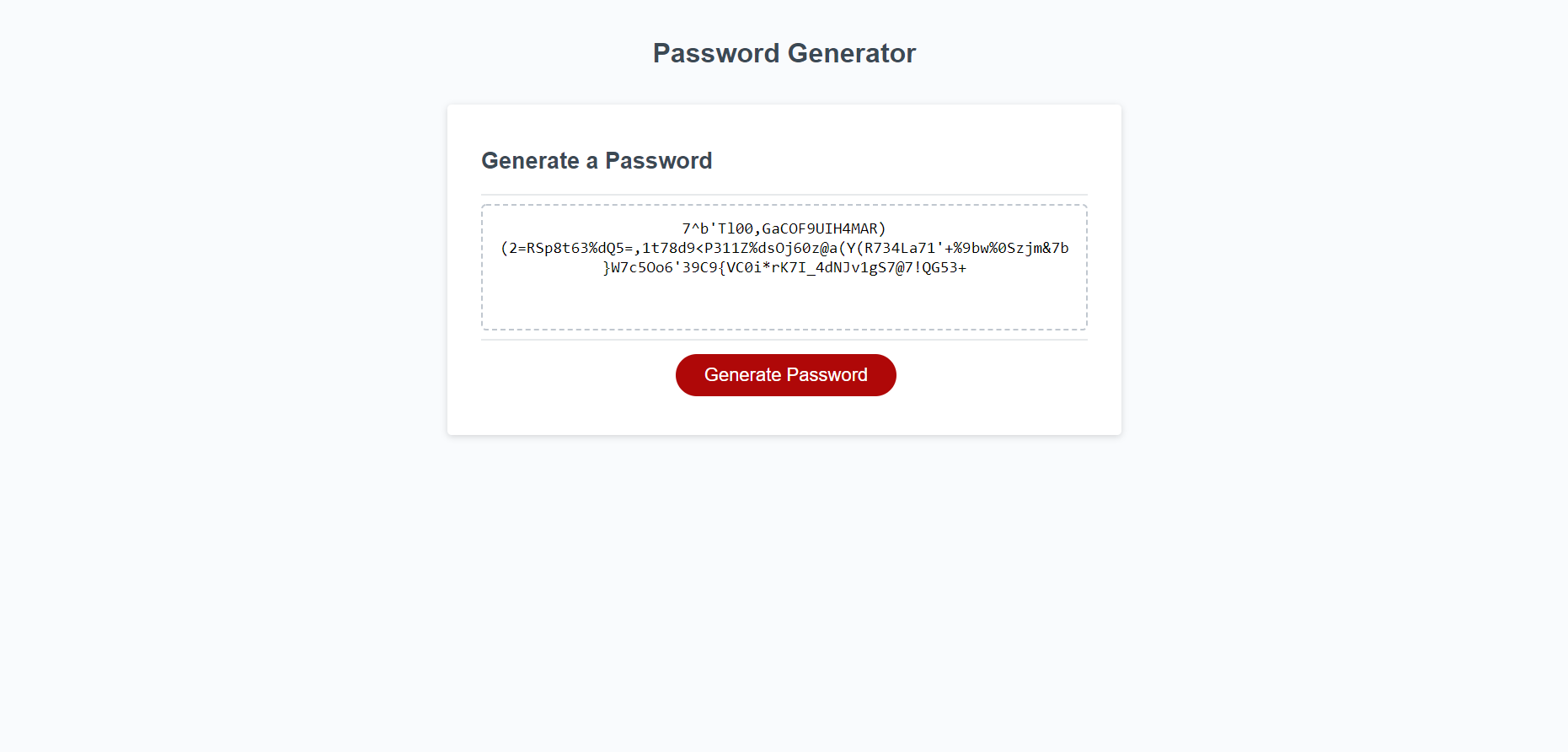 GitHub - Godoflaugh/Password-Generator