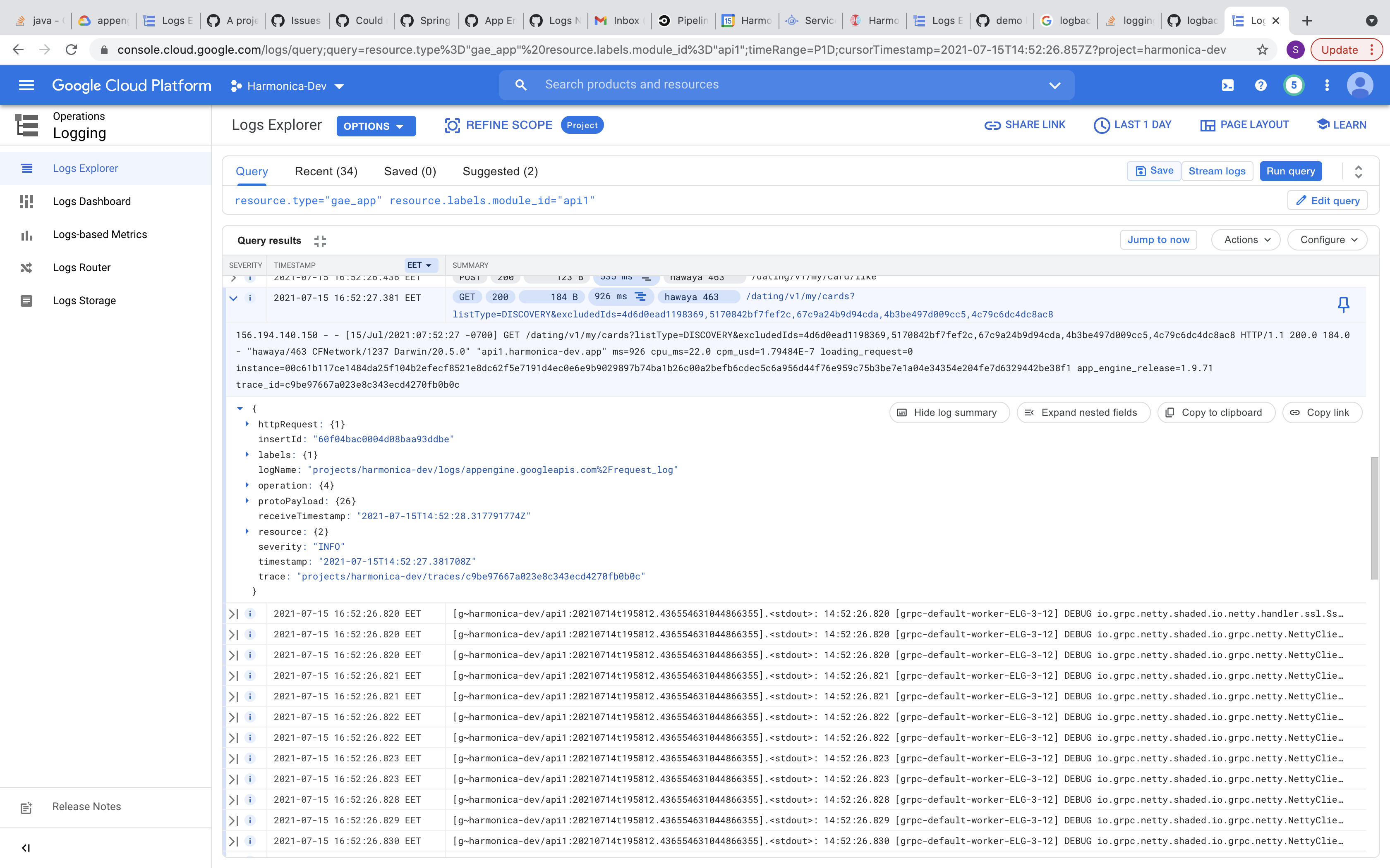 Could not find an appender named [STACKDRIVER] · Issue #517 · GoogleCloudPlatform/spring-cloud ...