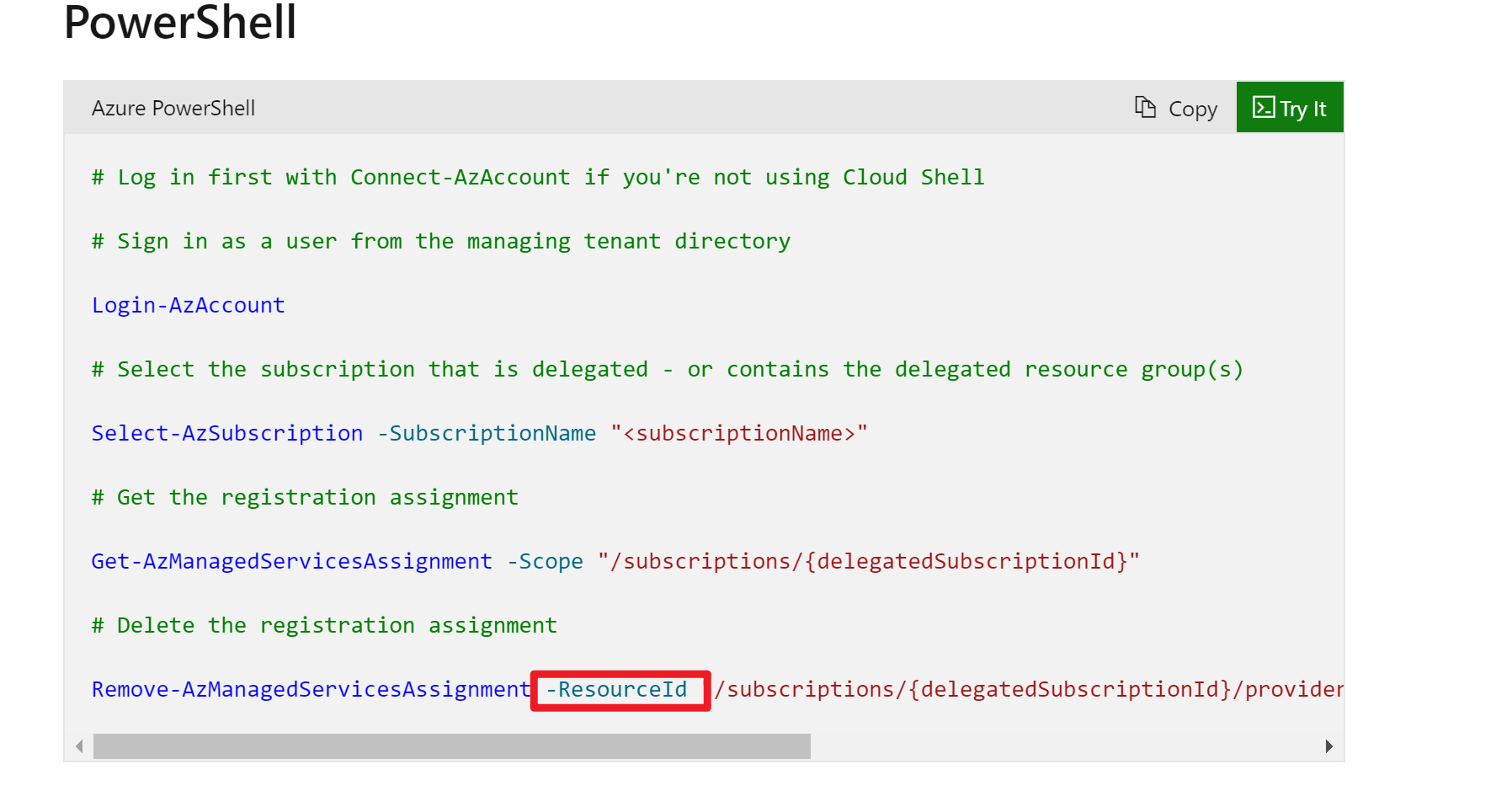 it seems the powershell command is out of date · Issue #91753 · MicrosoftDocs/azure-docs · GitHub